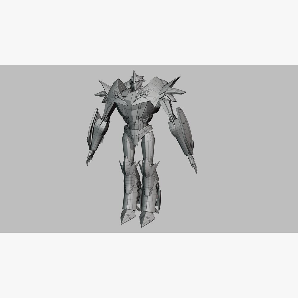 Knockout – Transformers Prime 3D 모델 - 다운로드 로봇 on 3DModels.org
