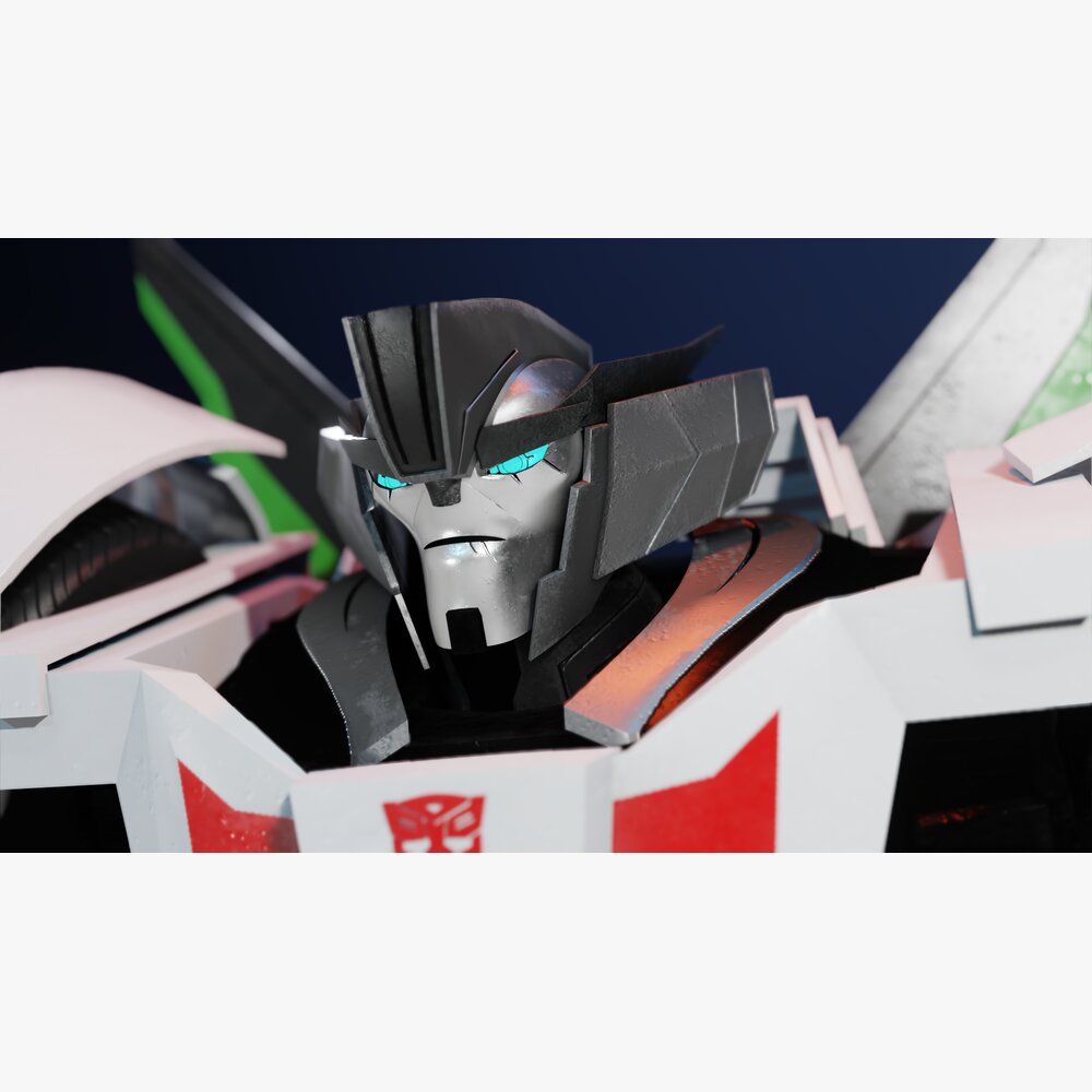 Wheeljack – Transformers Prime Modelo 3D - Baixar Robô no 3DModels.org