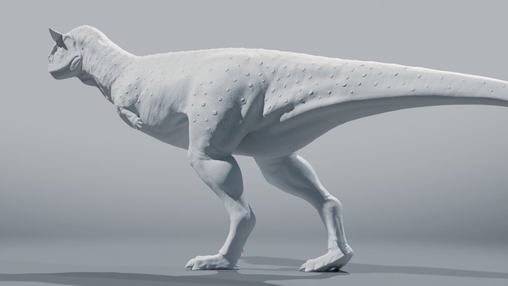 Carnotaurus Rig 3D model - Download Dinosaur on 3DModels.org
