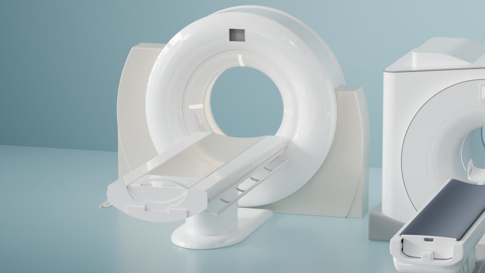 Magnetic Resonance Scanner 3D model - Download Medical Equipment on ...