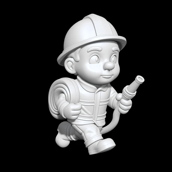 Firefighter 3D Models Download - 3DModels.org