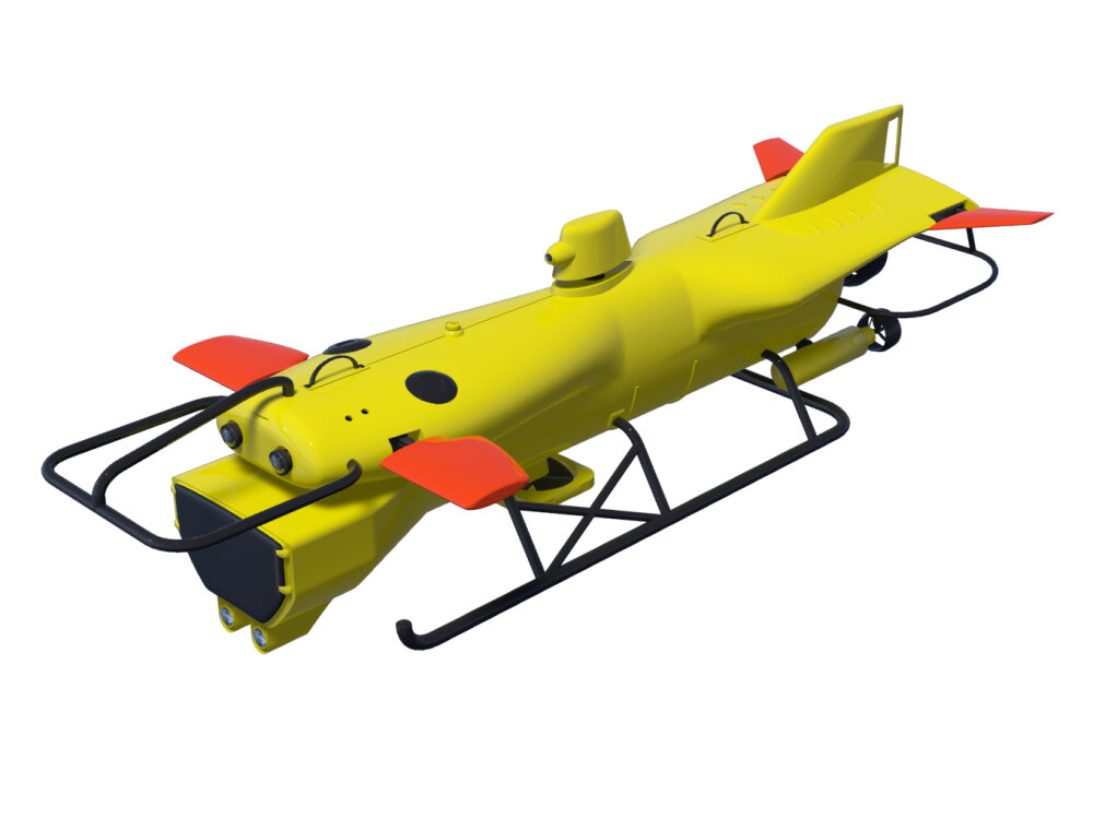 Autonomous Underwater Drone 3D modeli - İndir İDA (USV) üzerinde ...