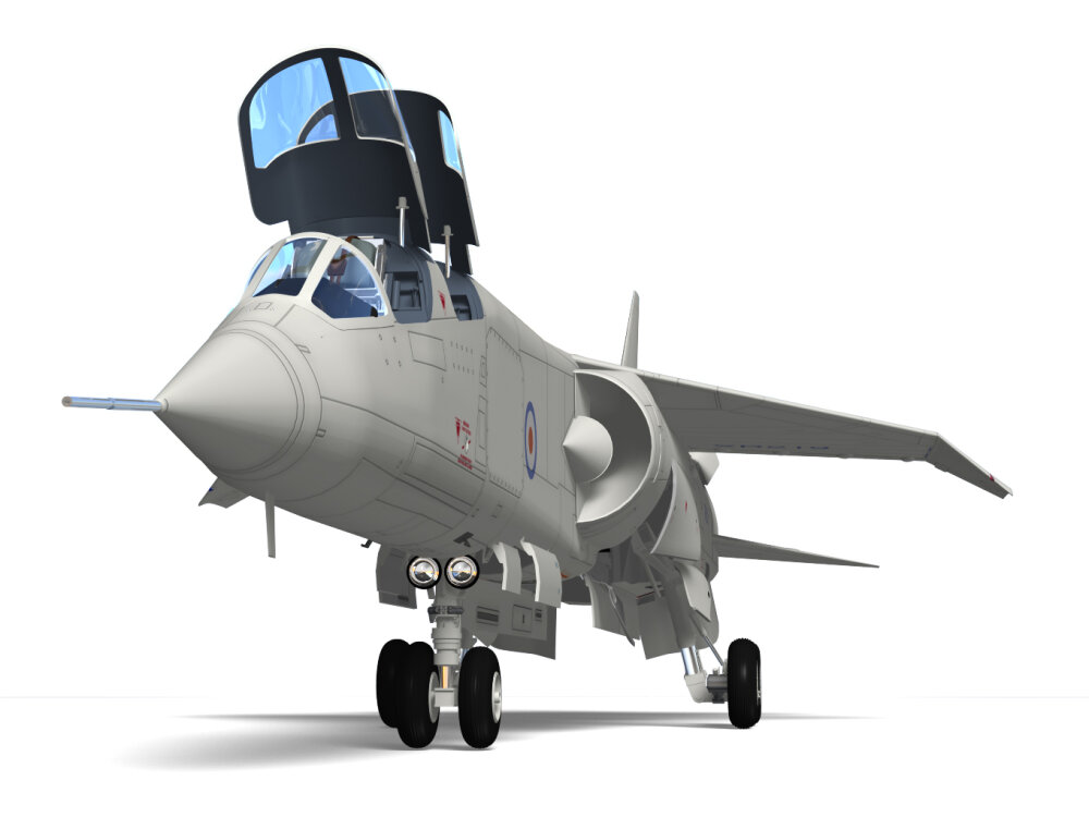 Bac TSR-2 3D model - Download Bomber on 3DModels.org
