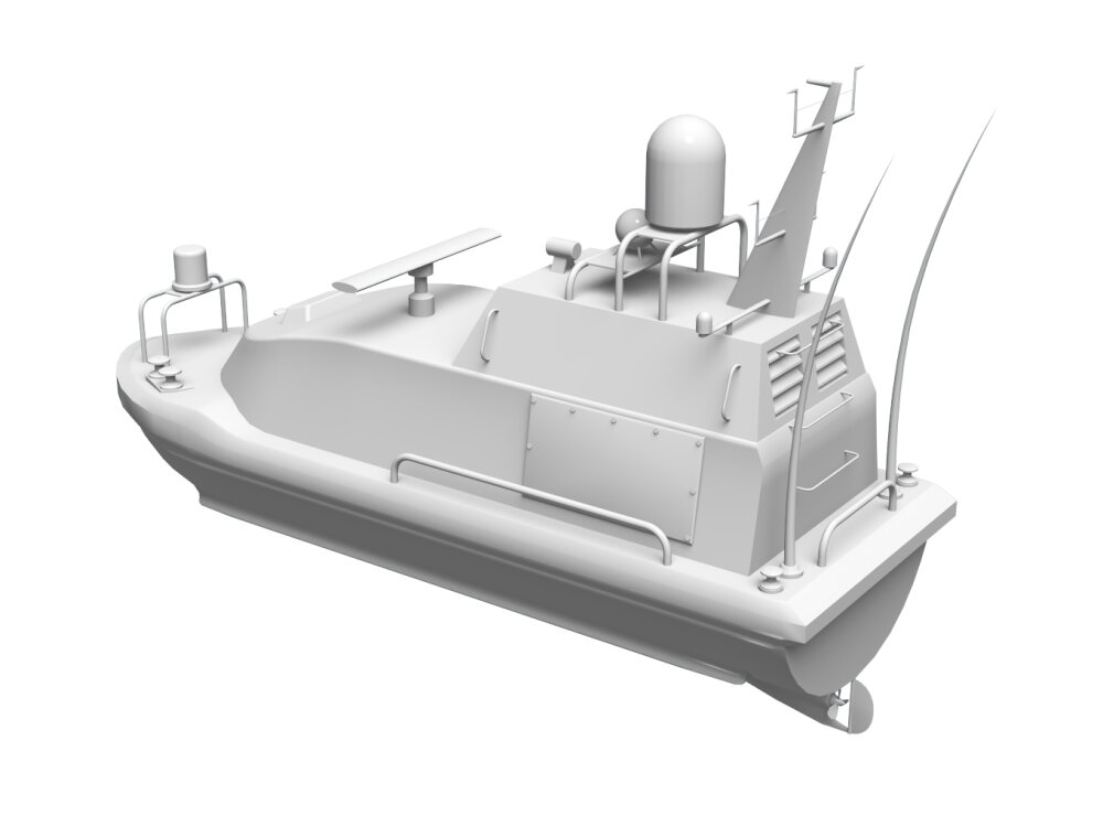 Veículo Autônomo de Superfície Modelo 3D - Baixar USV no 3DModels.org