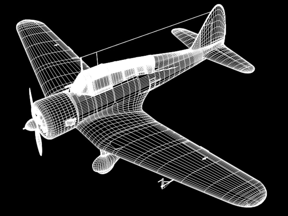 Tachikawa Ki36 Ida 3D model - Download Bomber on 3DModels.org