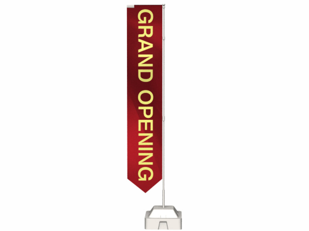 Bandera Para Grand Opening Modelo 3D - Descargar Decoración on 3DModels.org