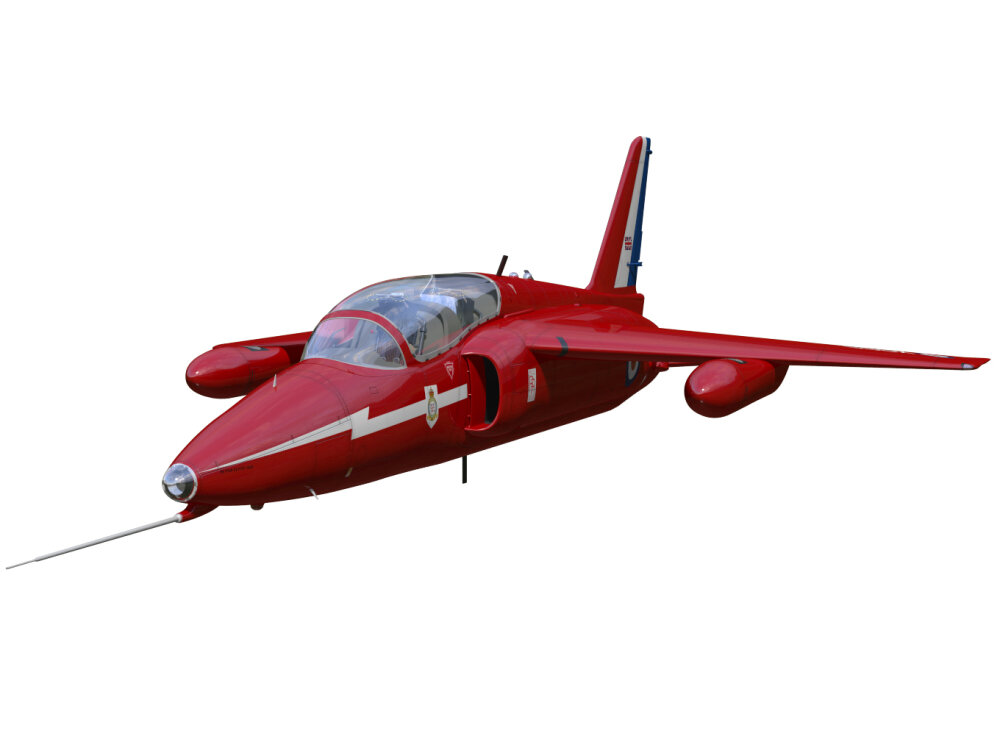 Folland Gnat T1 Modelo 3D - Descargar Avión de caza on 3DModels.org