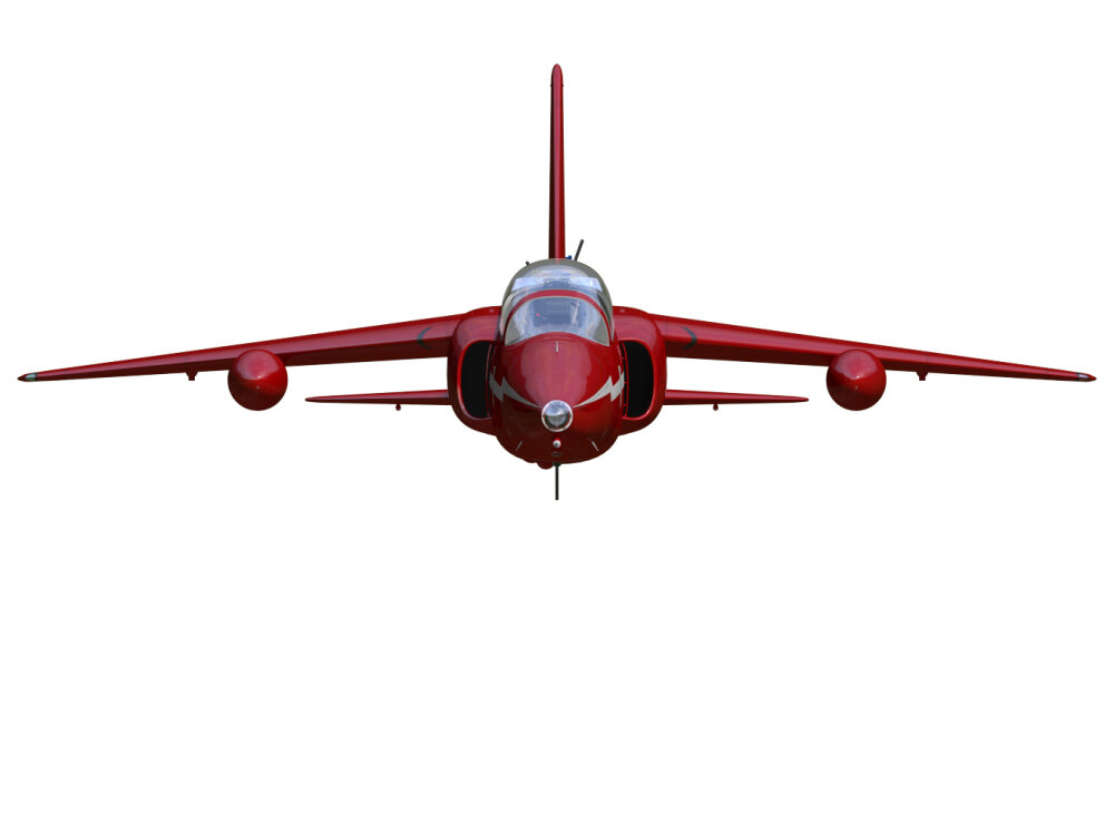 Folland Gnat T1 Modelo 3D - Descargar Avión de caza on 3DModels.org