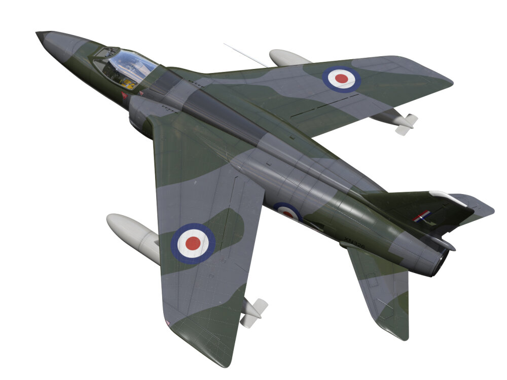 Folland Gnat F.1 3D model - Download Fighter on 3DModels.org