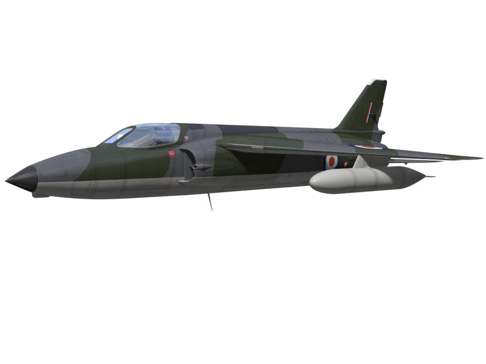 Folland Gnat F.1 3D model - Download Fighter on 3DModels.org