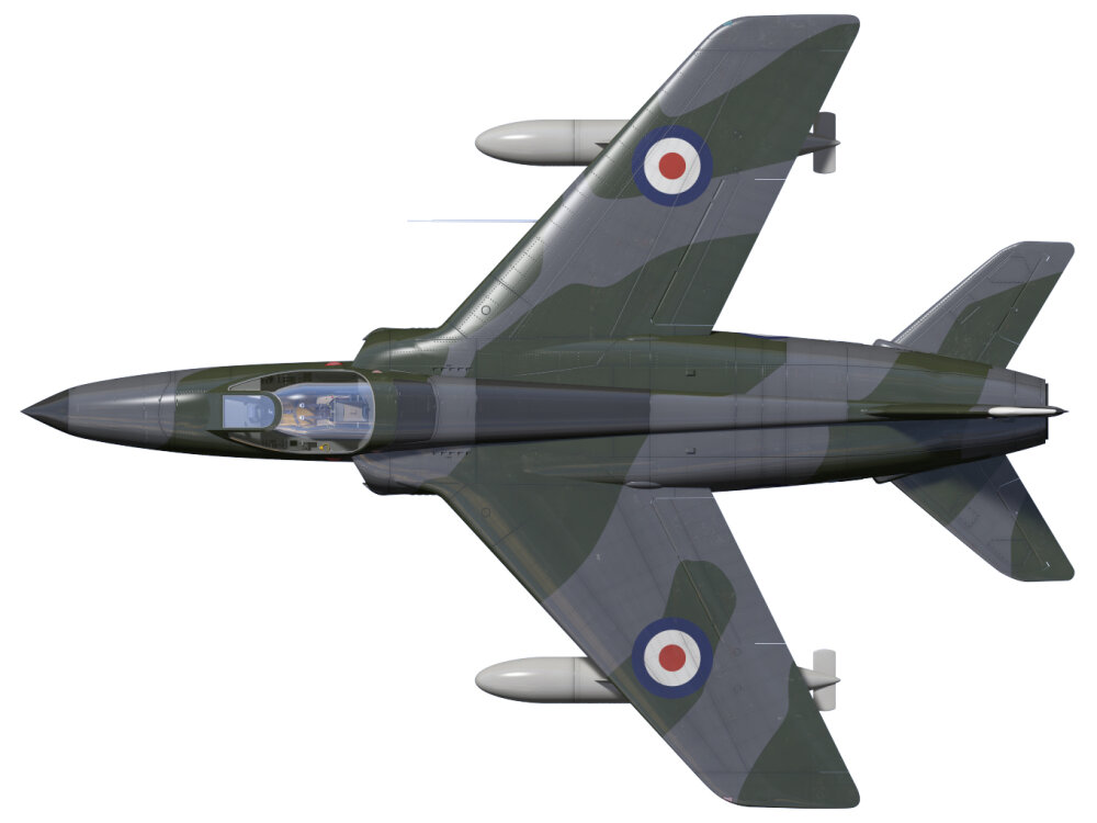 Folland Gnat F.1 3D model - Download Fighter on 3DModels.org