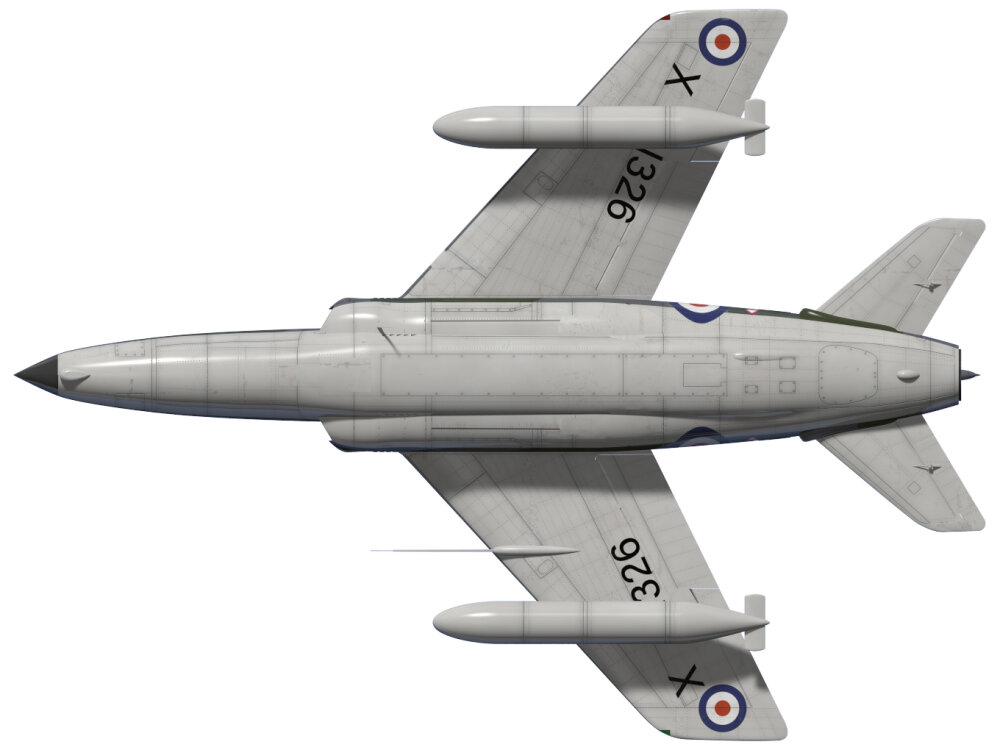 Folland Gnat F.1 3D model - Download Fighter on 3DModels.org