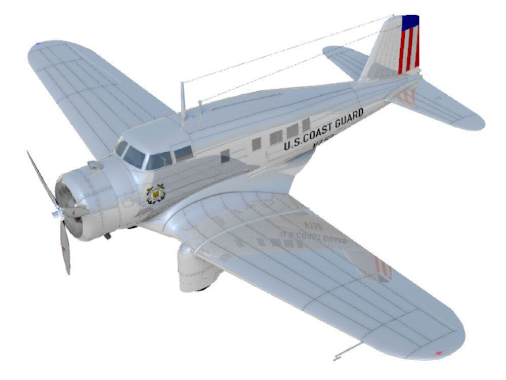 Northrop Delta 3D model - Download Light Aircraft on 3DModels.org