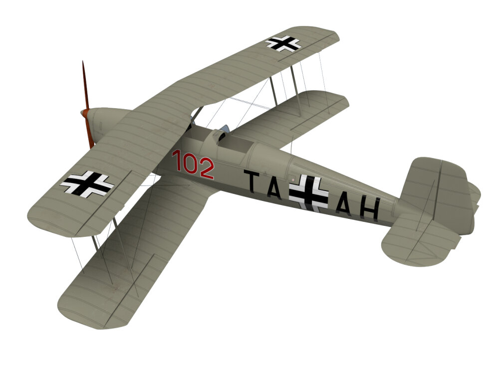Bucker Bu 131 Jungmann 3D model - Download Light Aircraft on 3DModels.org