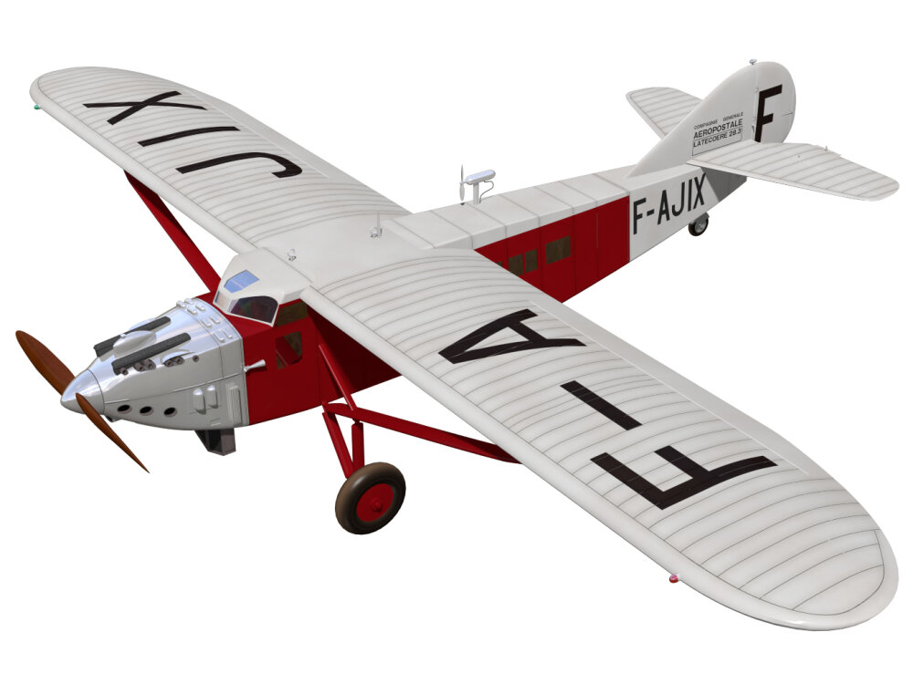 Latecoere 28 3D model - Download Airliner on 3DModels.org