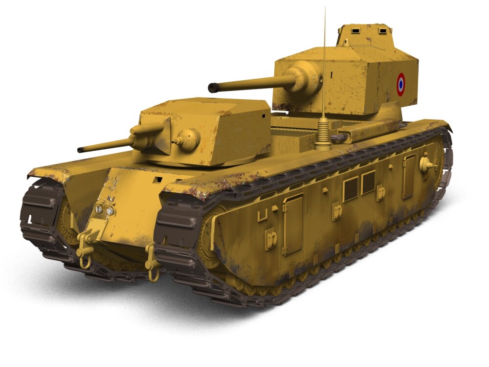 FCM F1 3D model - Download Tank on 3DModels.org