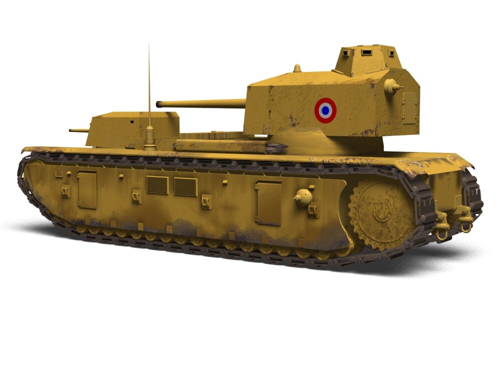 FCM F1 3D model - Download Tank on 3DModels.org