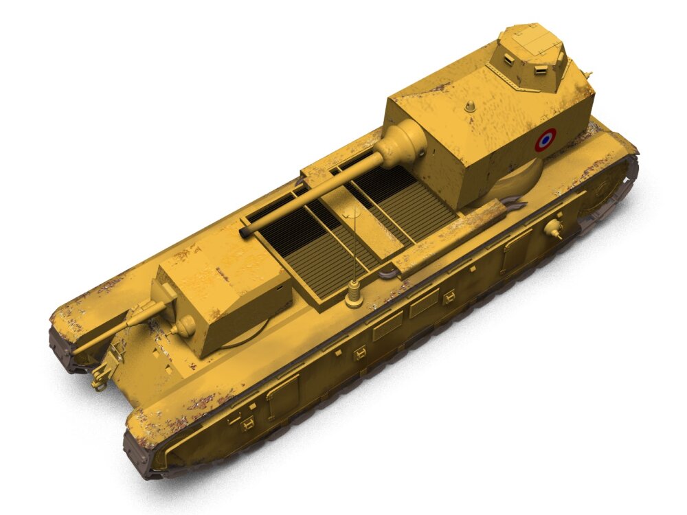 FCM F1 3D model - Download Tank on 3DModels.org