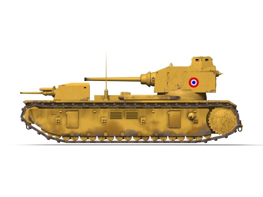 FCM F1 3D model - Download Tank on 3DModels.org