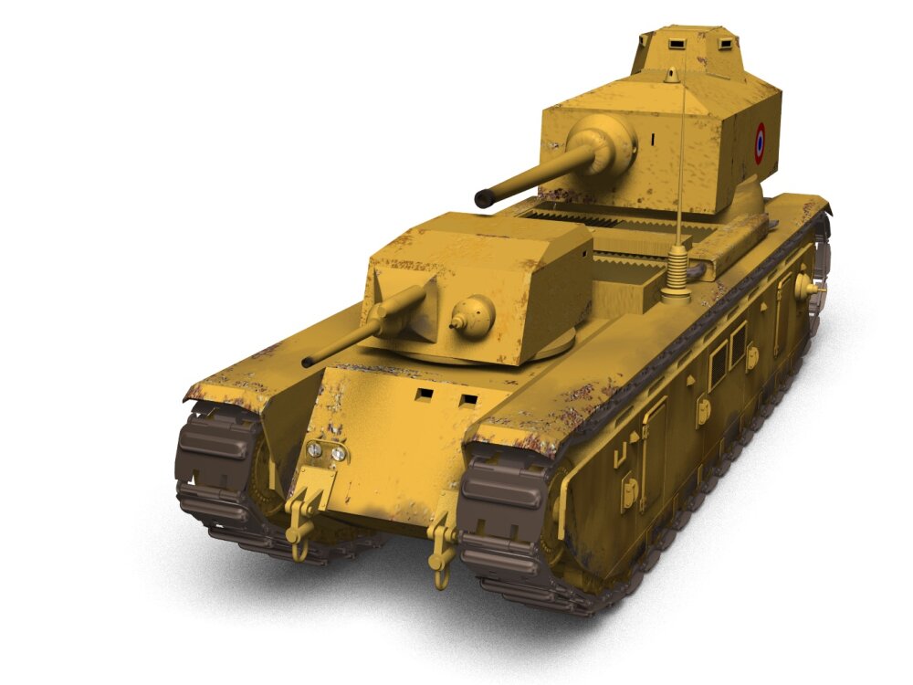 FCM F1 3D model - Download Tank on 3DModels.org
