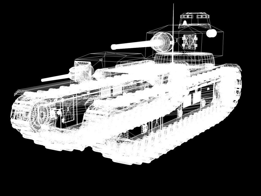 FCM F1 3D model - Download Tank on 3DModels.org