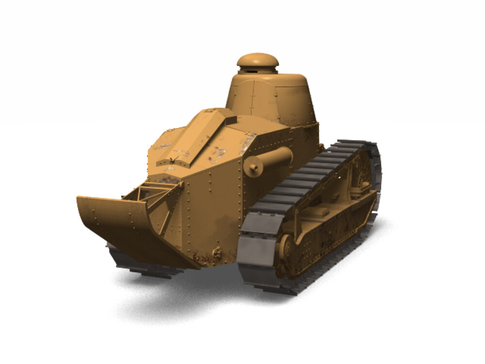 Renault FT17 3D model - Download Tank on 3DModels.org
