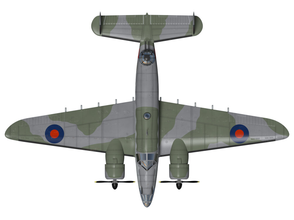 Lockheed Hudson 3D model - Download Bomber on 3DModels.org