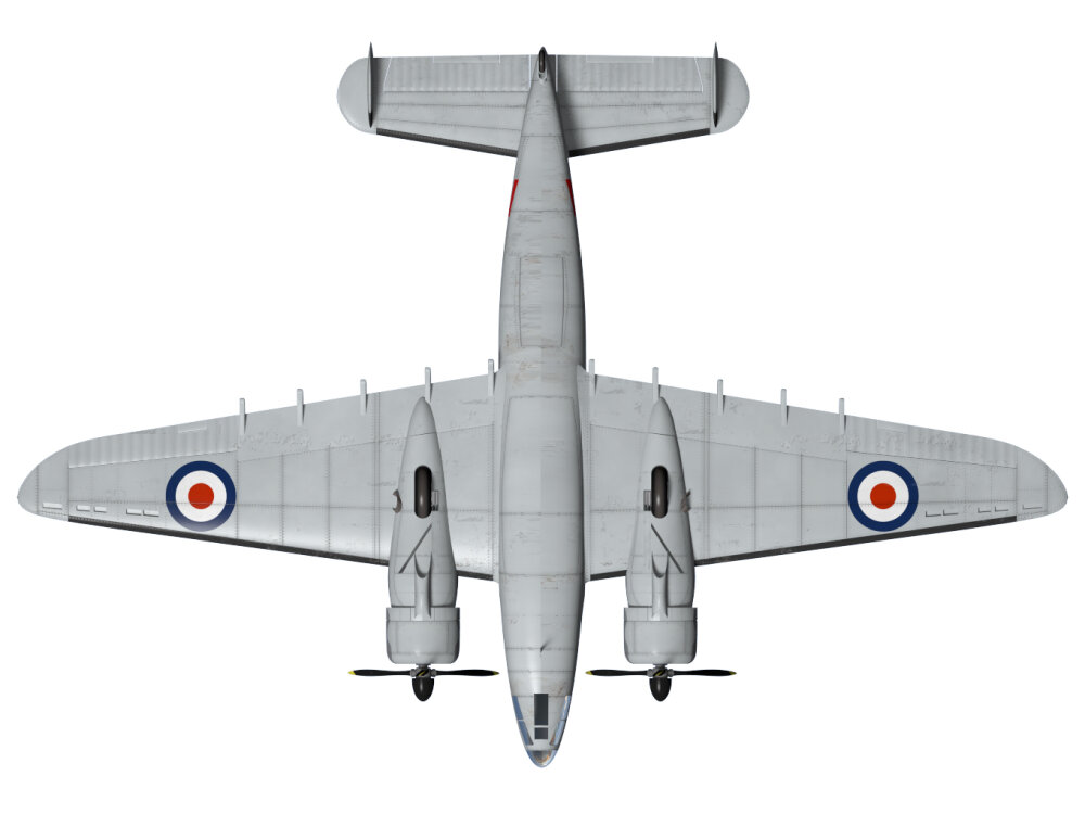 Lockheed Hudson 3D model - Download Bomber on 3DModels.org