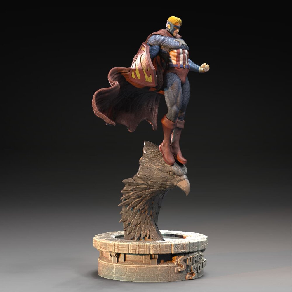 Modelo 3D para Impressão Super Soldier - Baixe o arquivo STL para ...