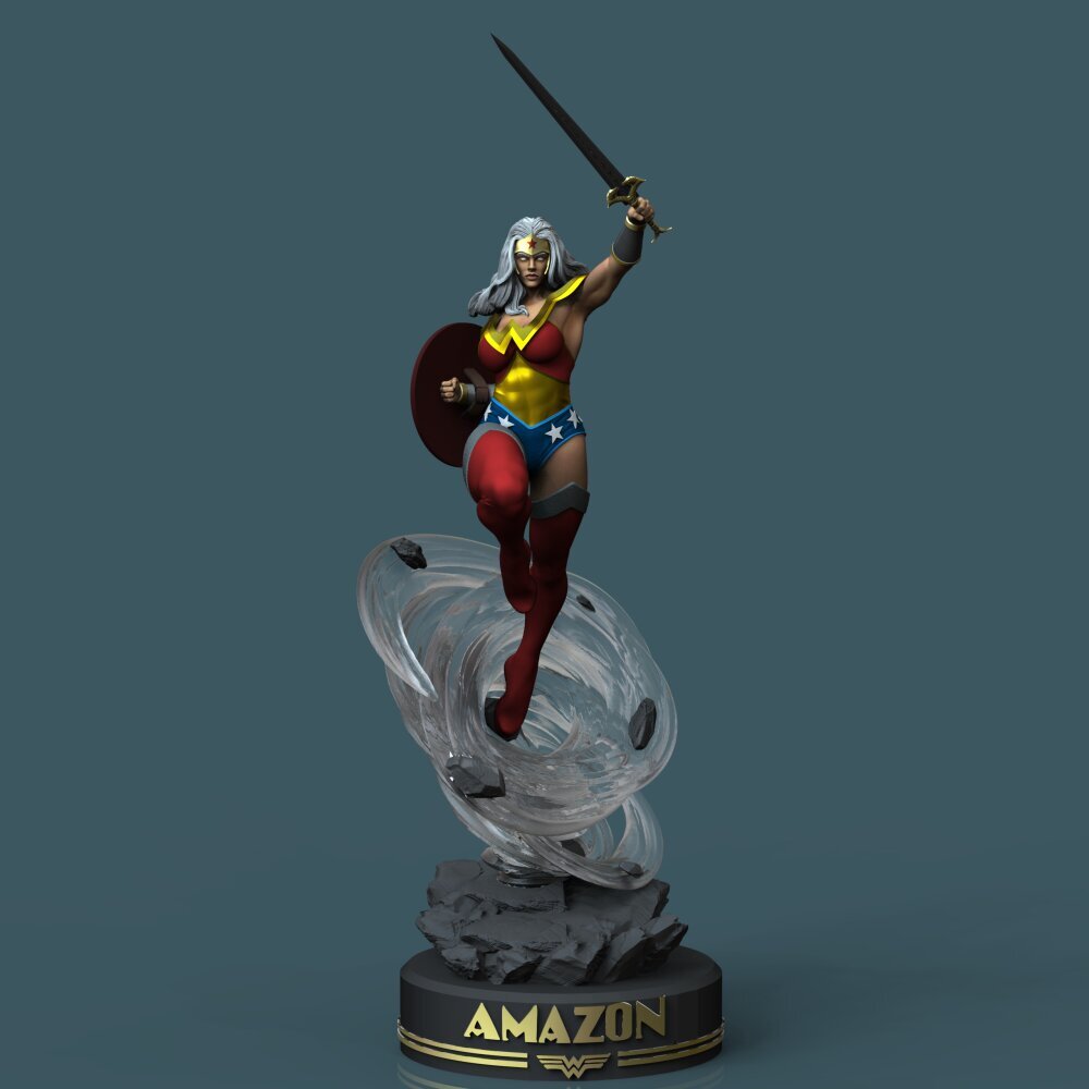 Amazon Amalgam 3D Модель для Друку - Завантажити STL файл для 3D Друку ...