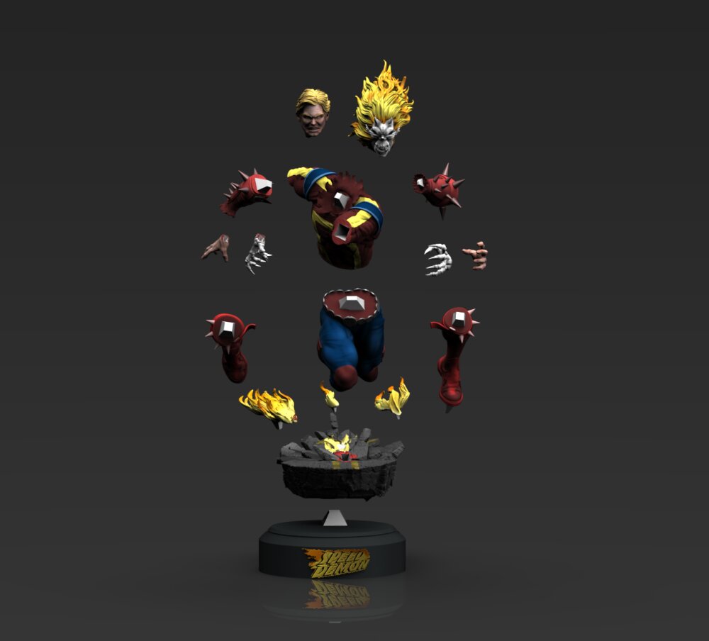 Speed Demon Amalgam 3D Printing Model - Download STL file for Printing ...