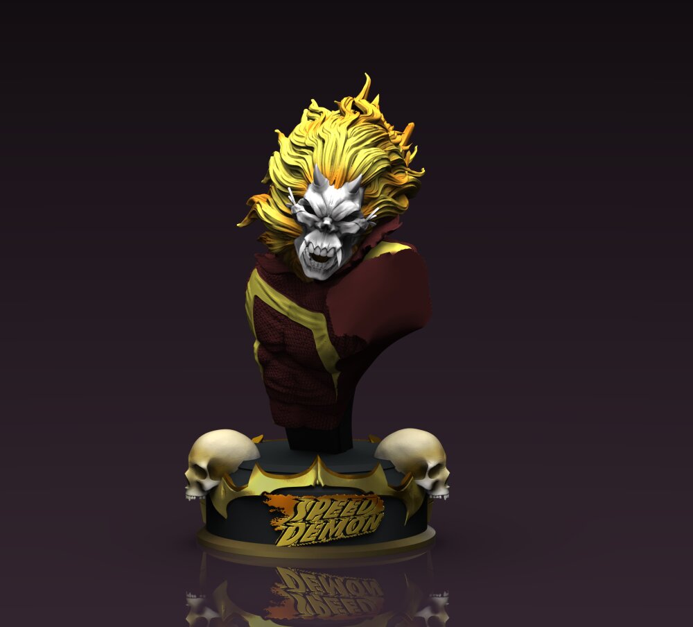 Speed Demon Amalgam 3D Printing Model - Download STL file for Printing ...