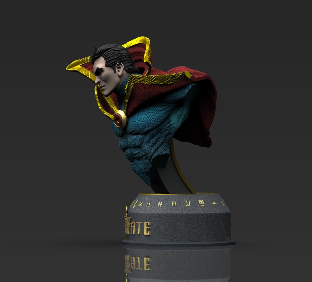 Doctor Strangefate Amalgam 3D Printing Model - Download STL file for ...