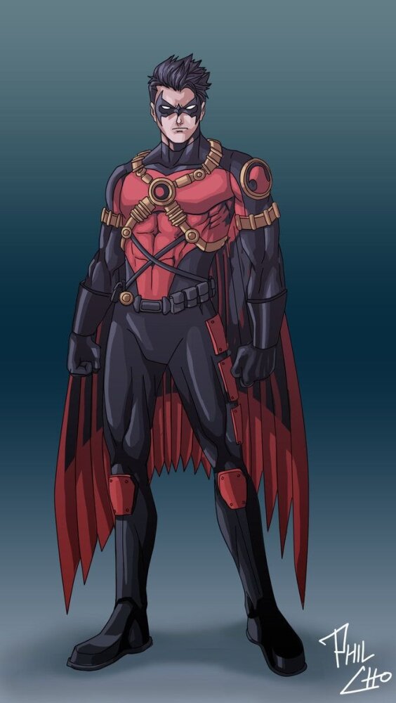 Modelo Red Robin from Batman DC Comics para Impresión 3D - Descarga ...