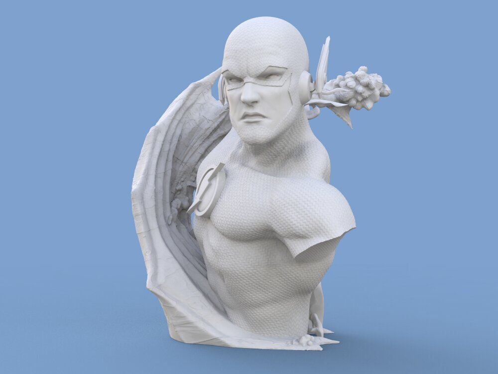 Modelo Flash DC Comics Justice League para Impresión 3D - Descarga ...
