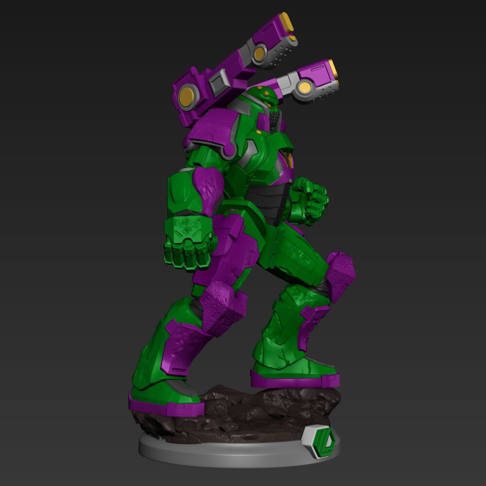 Lex Luthor War Machine Superman 3D Printing Model - Download STL file ...