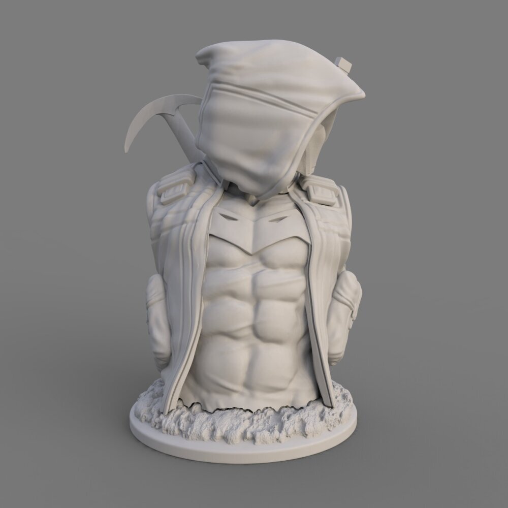 Red Hood Outlaw 3D Printing Model - Download STL file for Printing ...