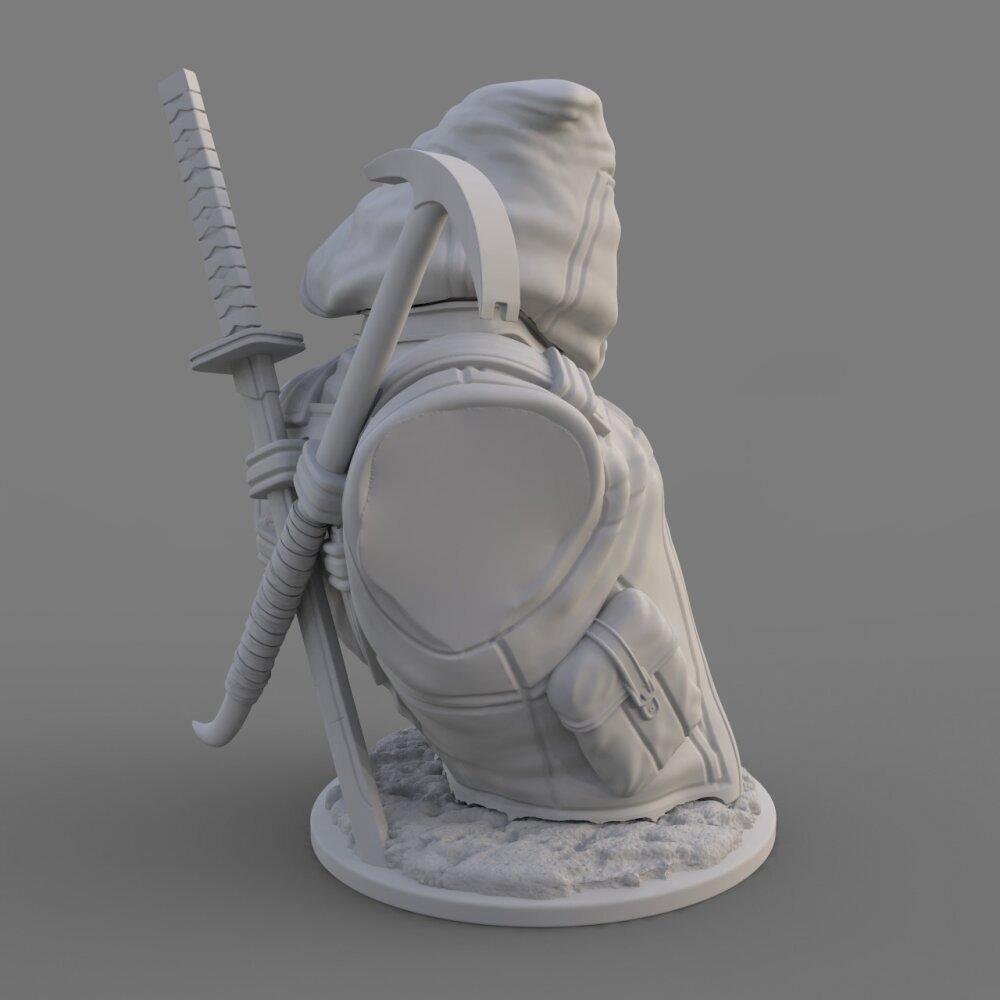 Red Hood Outlaw 3D Printing Model - Download STL file for Printing ...