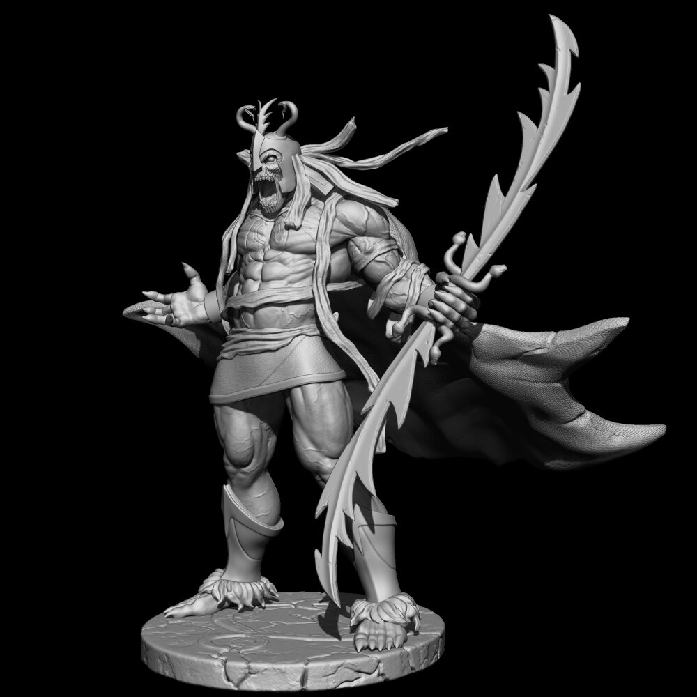 Mumm Ra Thundercats 3D Printing Model - Download STL file for Printing ...