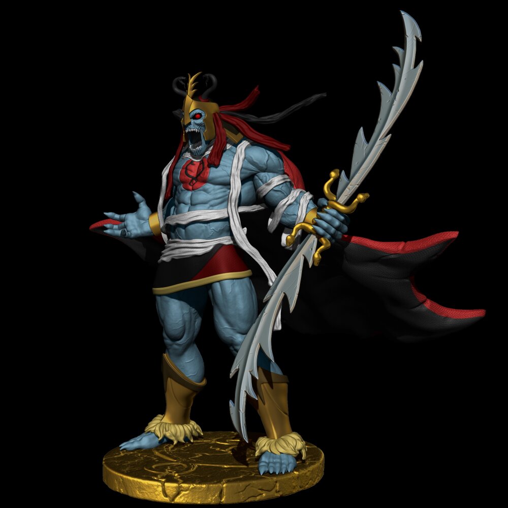 Mumm Ra Thundercats 3D Printing Model - Download STL file for Printing ...