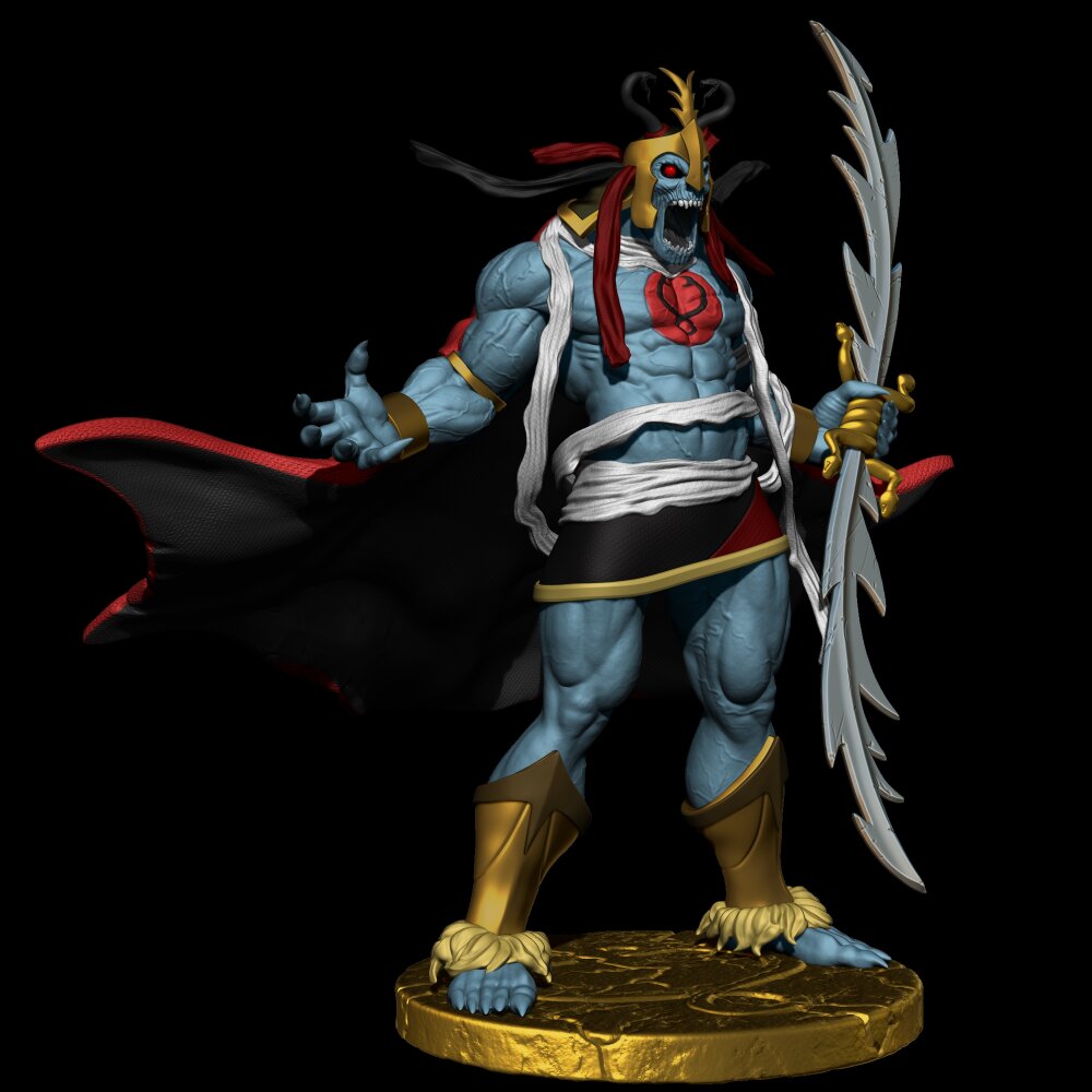 Mumm Ra Thundercats 3D-Druckmodell - STL-Datei für den Druck ...