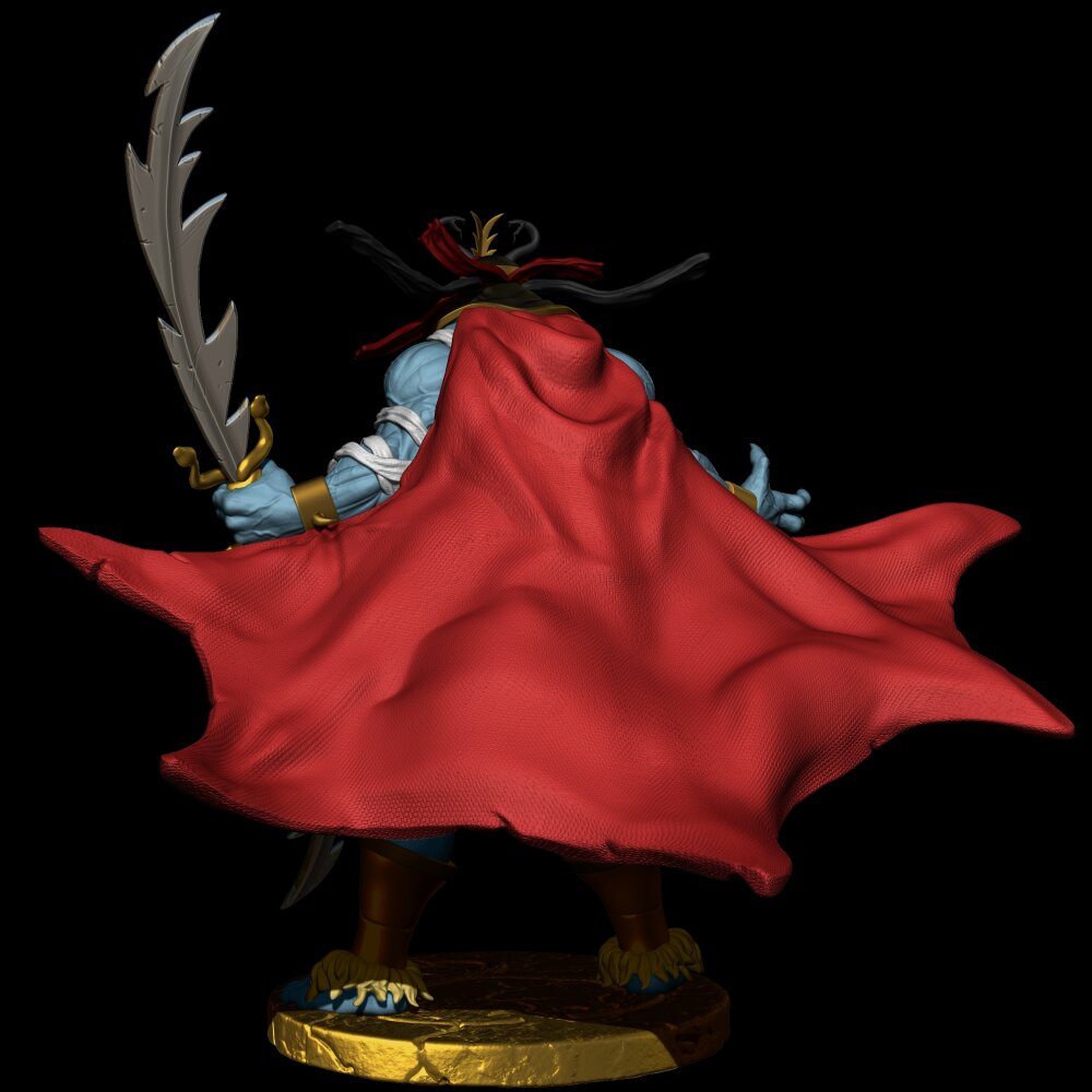 Mumm Ra Thundercats 3D 打印模型 - 下载 STL 文件用于打印 - 3DModels.org
