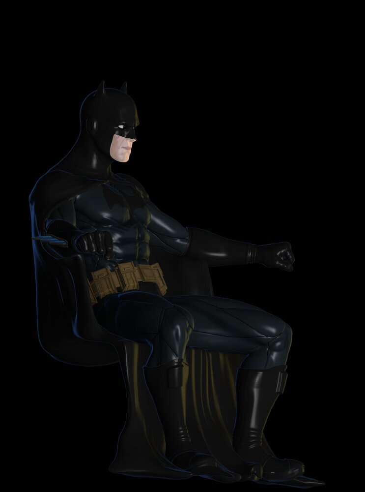 Batman Detective 3D model - Download Sculptures on 3DModels.org