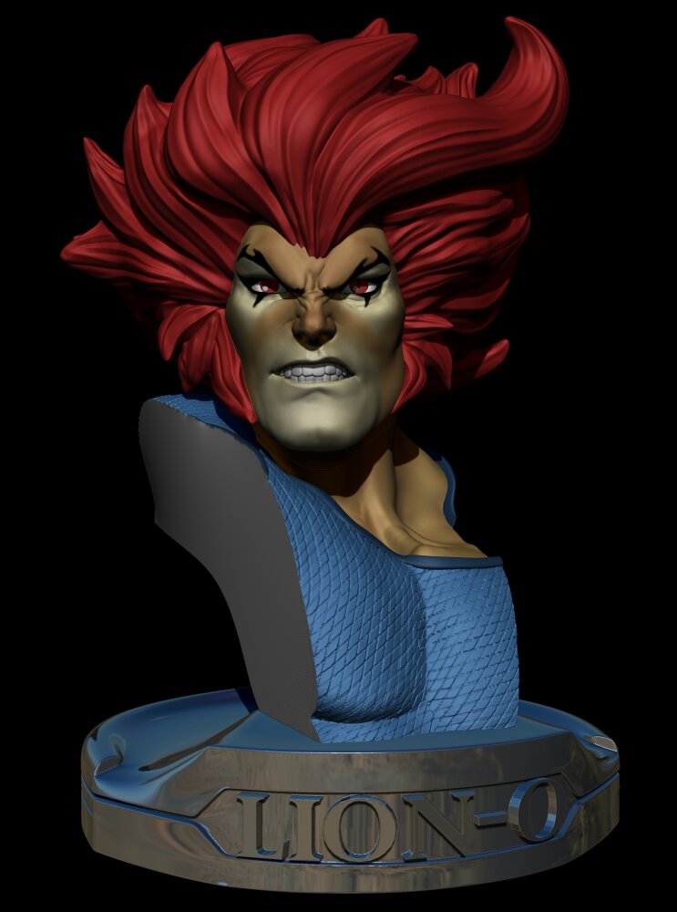 Lion-o Leono Thundercats 3D Printing Model - Download STL file for ...