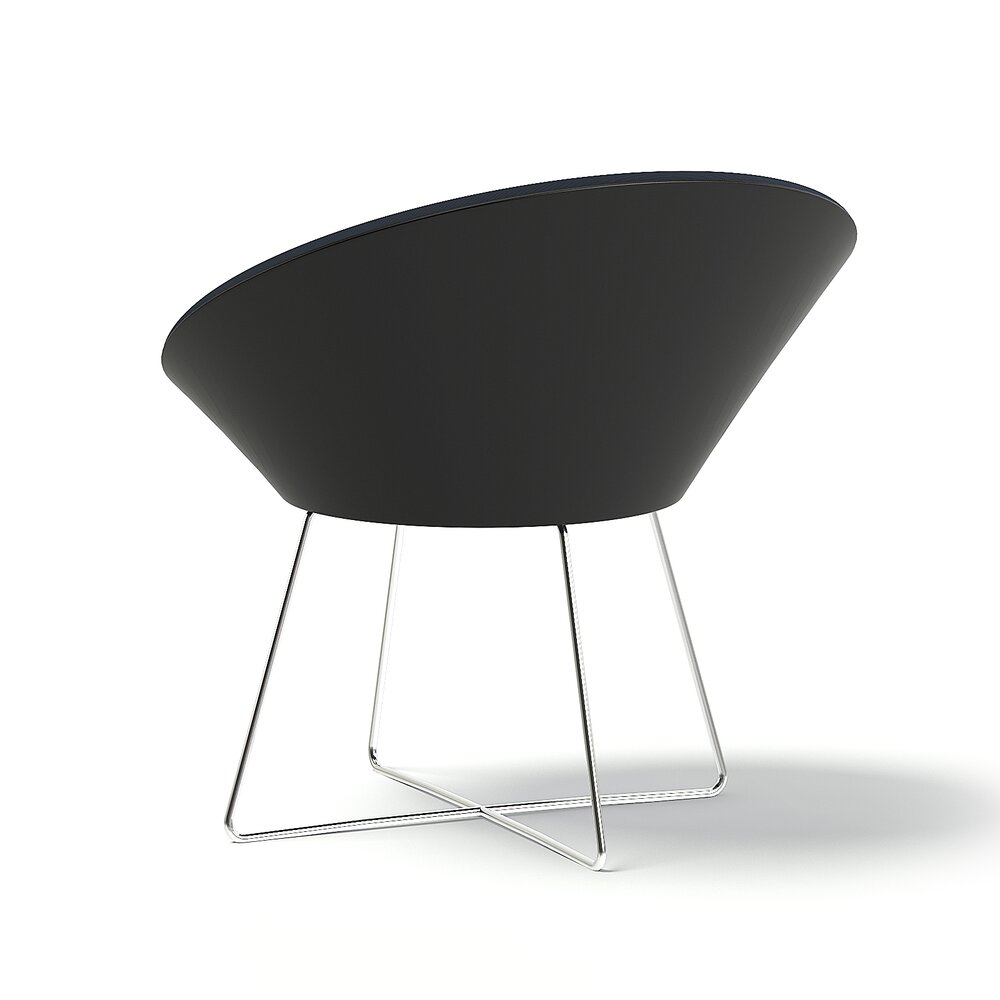 Round Armchair 3D model - Download Armchair on 3DModels.org
