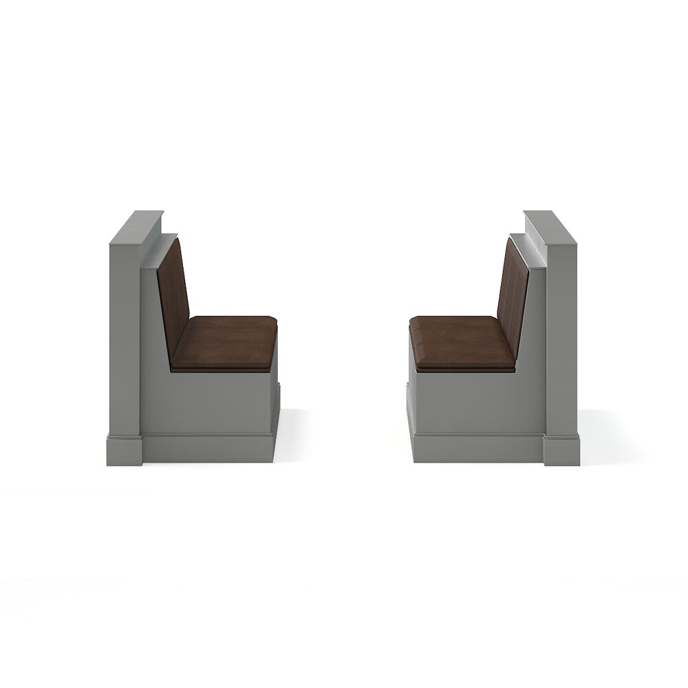 Restaurant Sofas 3D model - Download Sofa on 3DModels.org
