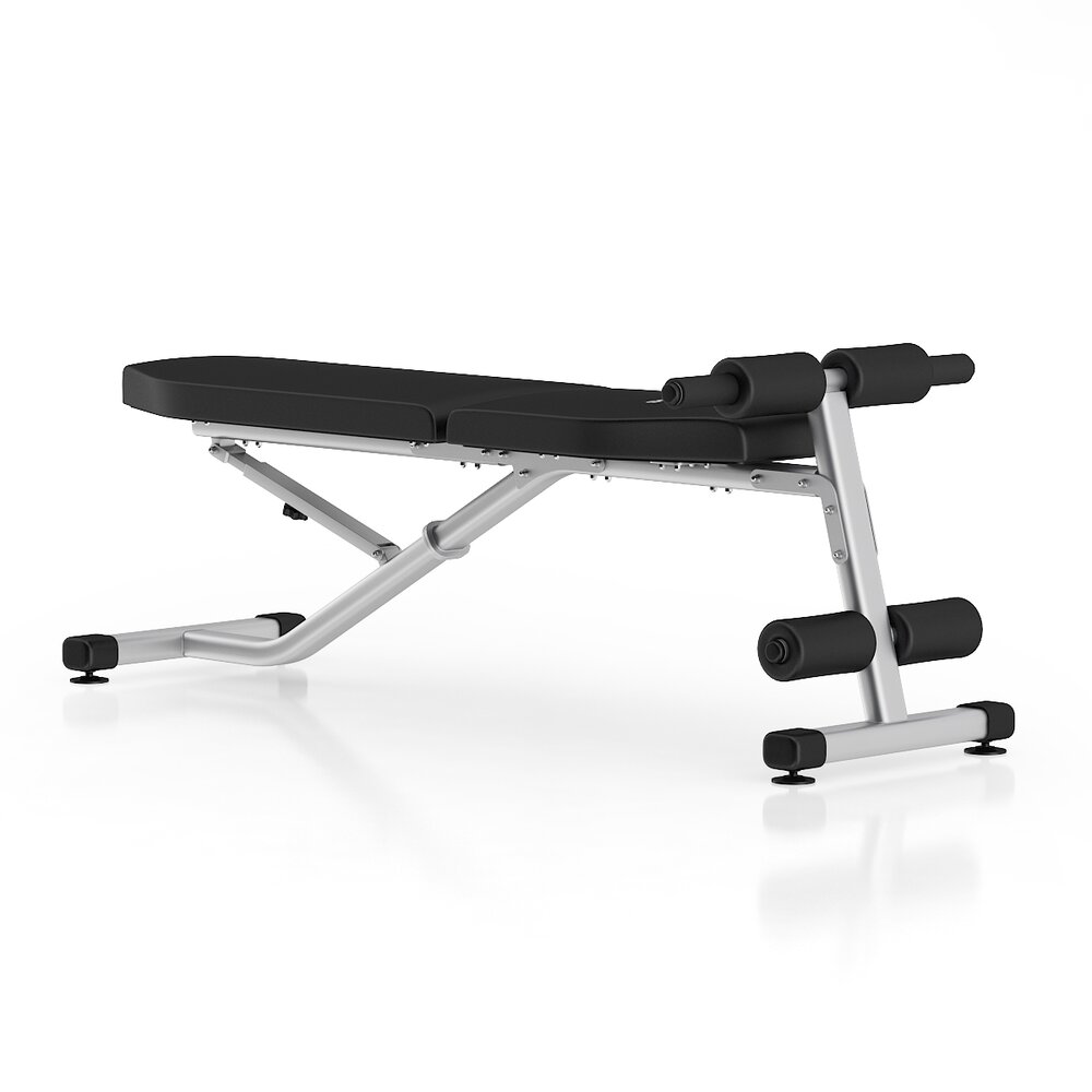 Adjustable Gym Bench 3D model - Download Sports Equipment on 3DModels.org