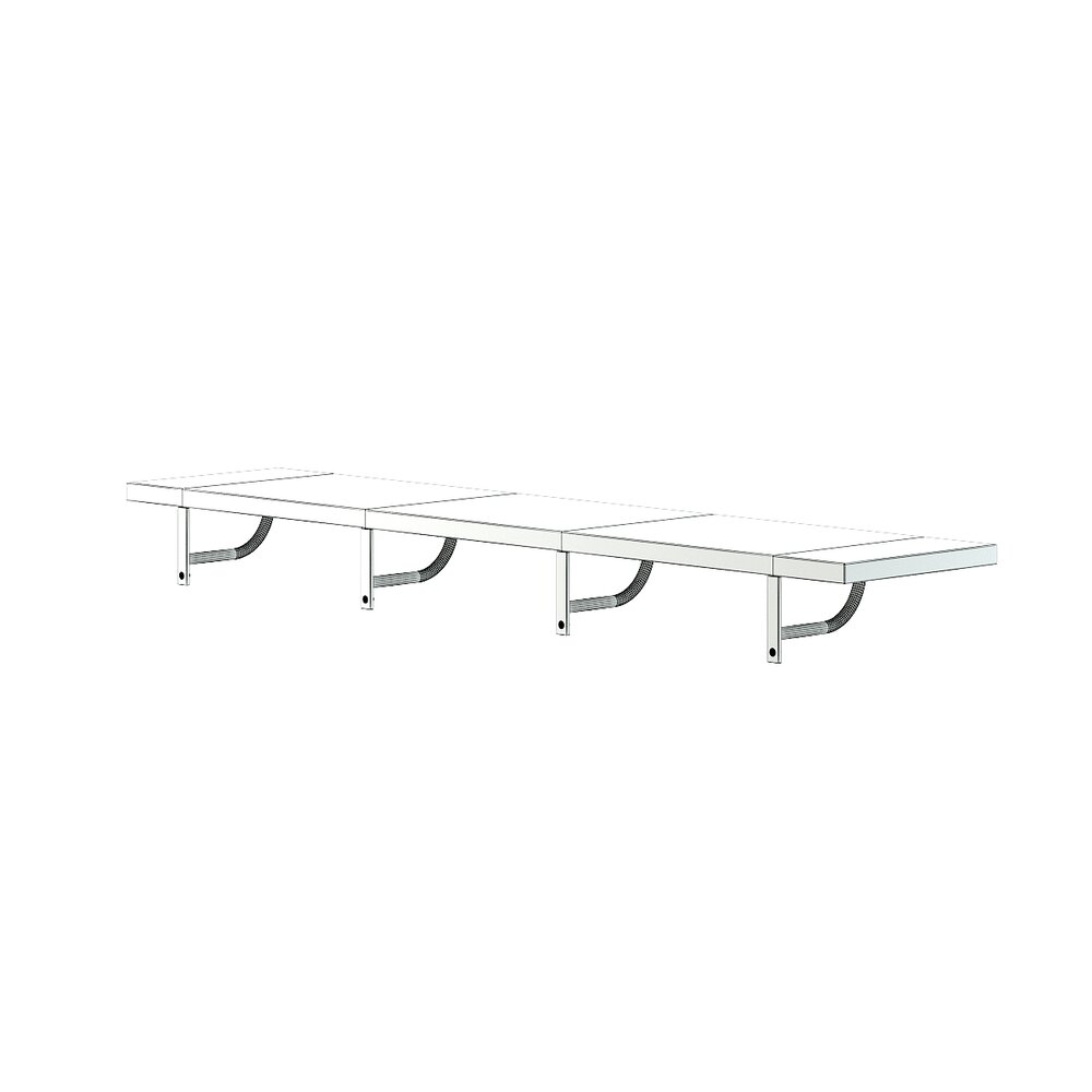Wall Mounted Table 3D model - Download Table on 3DModels.org