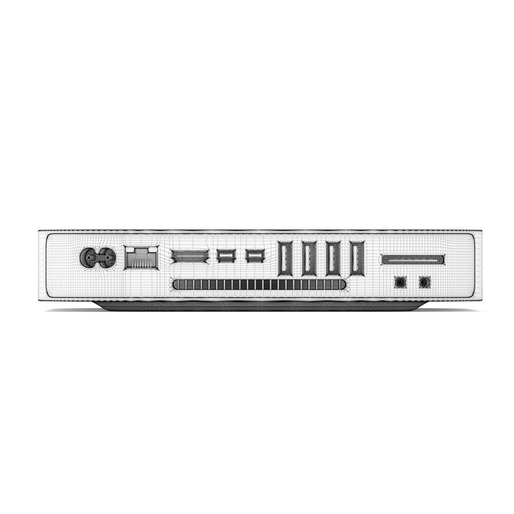 Small desktop computer 3D model - Download Desktop Computer on 3DModels.org