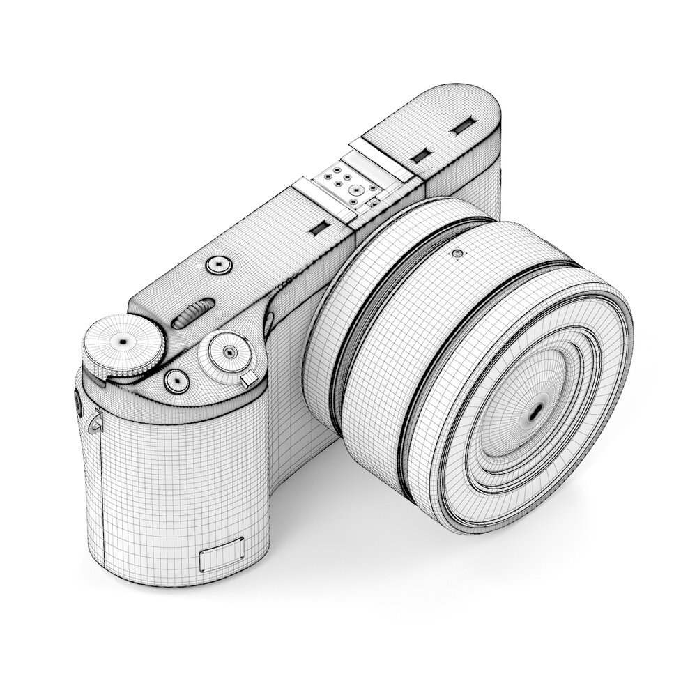 Black digital camera 3D model - Download Photo camera on 3DModels.org